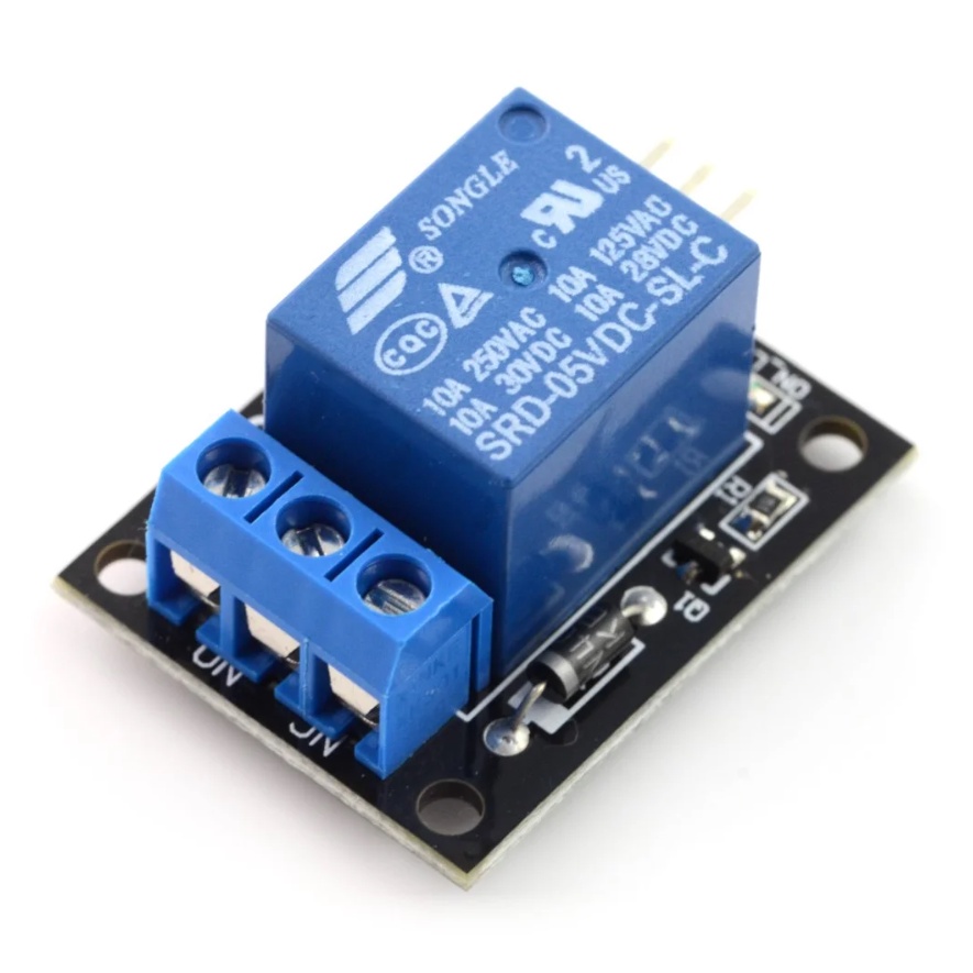 Relay 5V 1 Channel isolation control Relay Module Shield 250V/10A (ฺ ...
