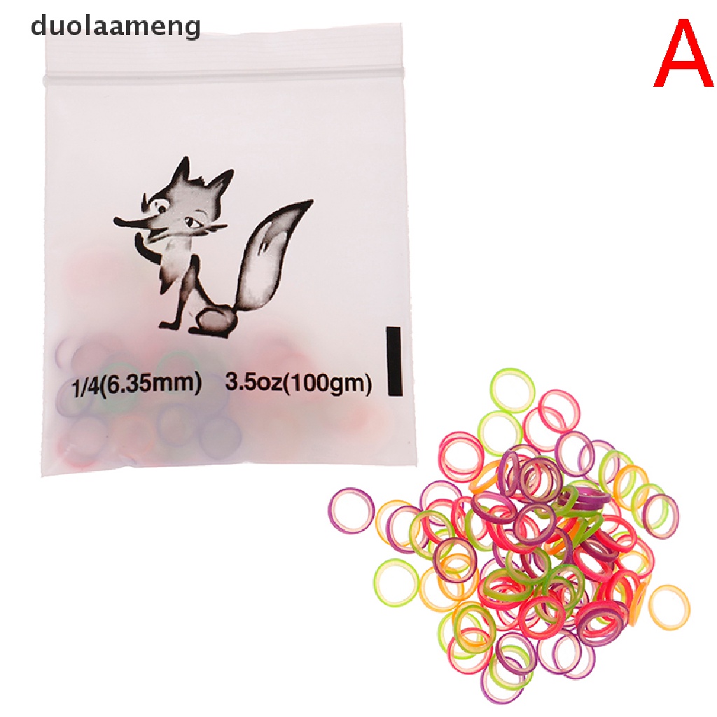 [duolaameng] 100 ชิ้น แถบยางยืด สี จัดฟัน ยางรัด [TH] | Shopee Thailand