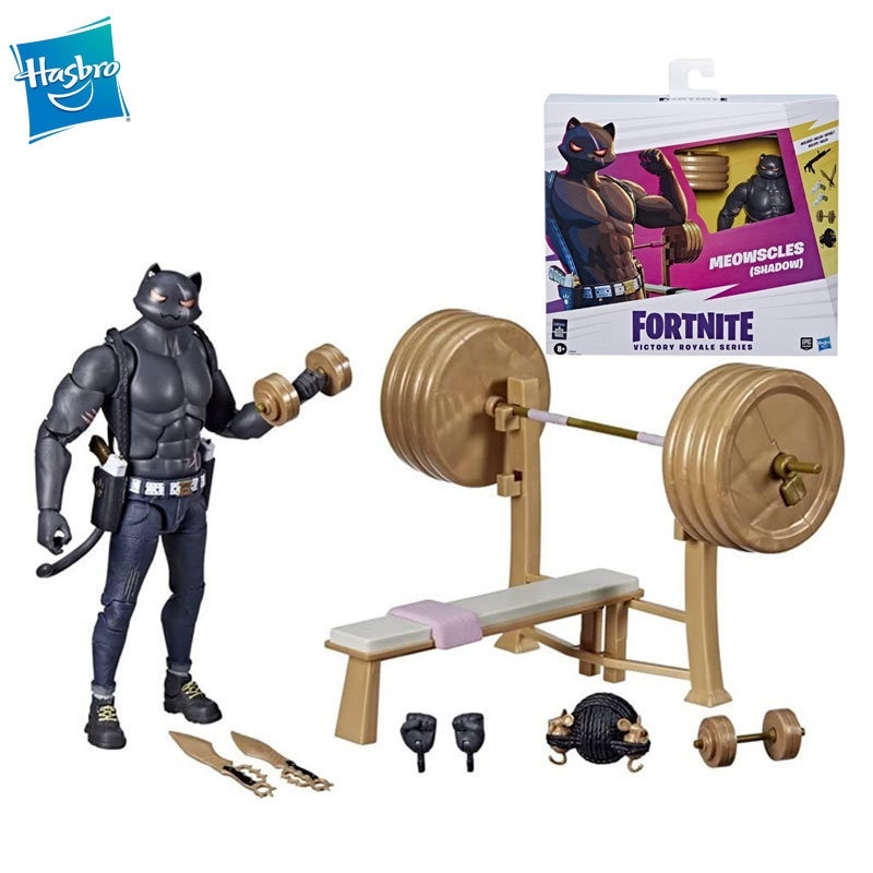 Hasbro Fortnite Action Figures Model Meowscle Shadow Luxury Collection ...