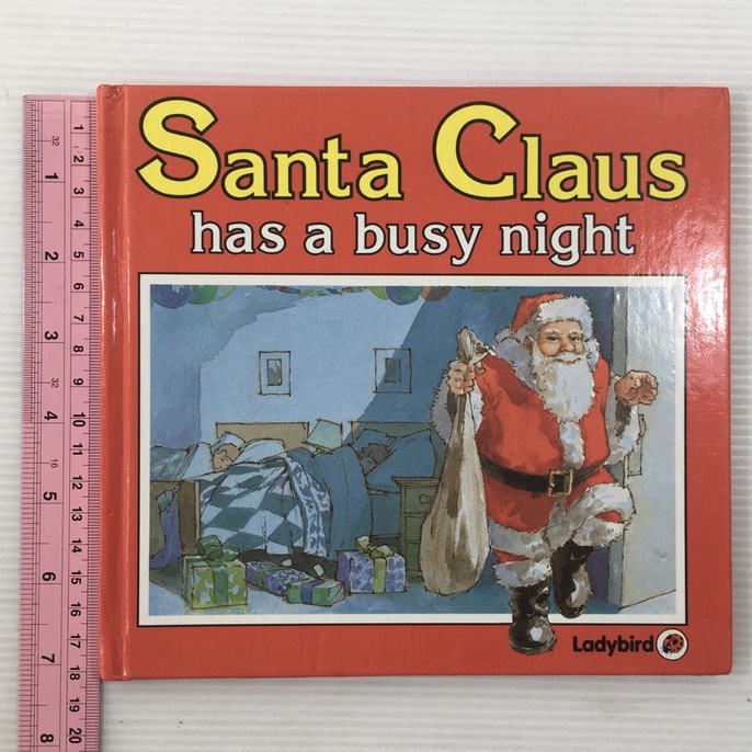 Santa Claus has a busy night หนังสือภาษาอังกฤษปกแข็งมือสองสภาพดี ...