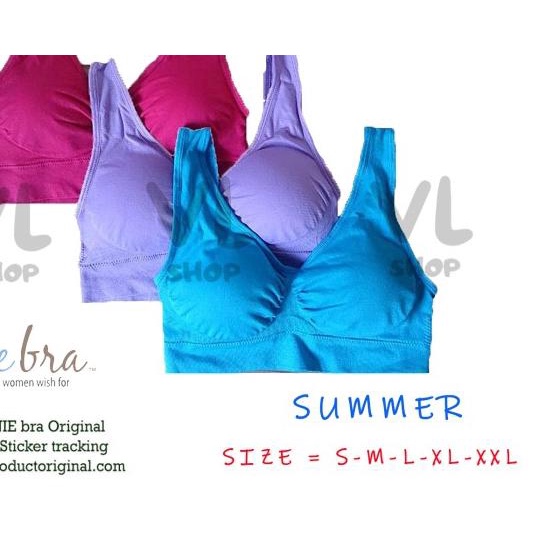 GENIE BRA SUMMER / MADE IN JAPAN ORIGINAL / 1 กล่อง 3 ชิ้น - S | Shopee ...