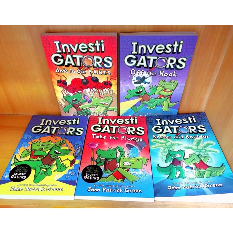 ปกแข็ง InvestiGators 1-8 Full Color English Comic Book(No Box), Investi ...