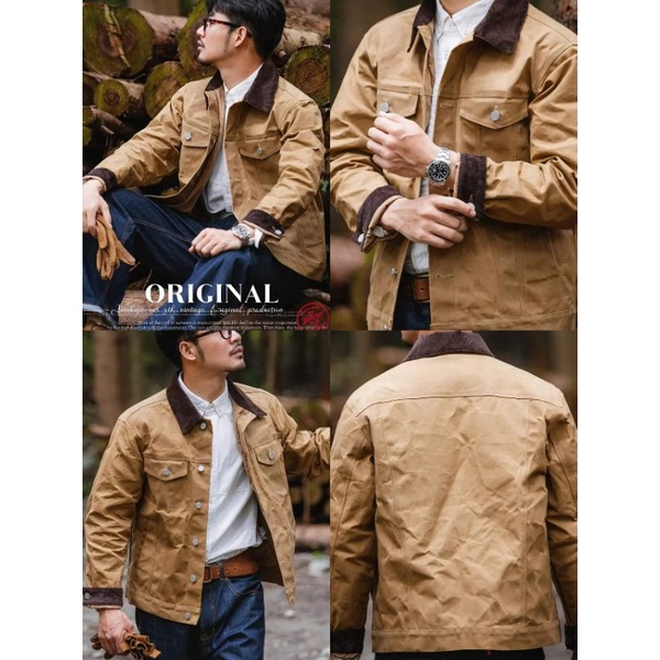 American retro outdoor camping jacket | Shopee Thailand