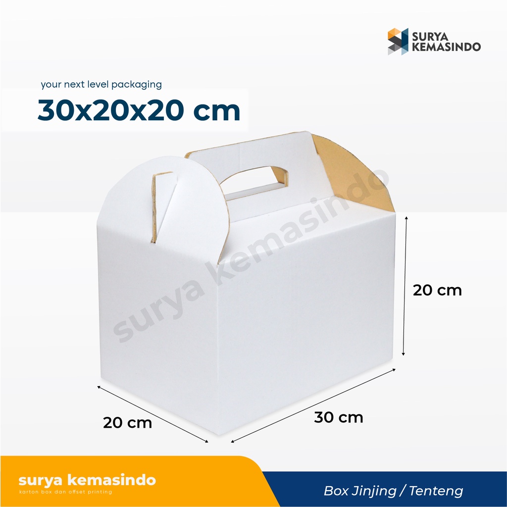 Box 30x20x20 cm Tote (Pasesion) กระดาษแข็ง/กล่องธรรมดา/ผลไม้/ถูกที่สุด ...