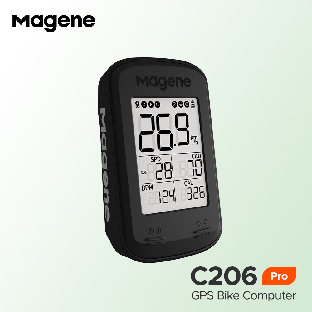 Magene C206 C206Pro GPS มาตรวัดความเร็วจักรยาน แบบไร้สาย บลูทูธ กันน้ํา | Shopee Thailand