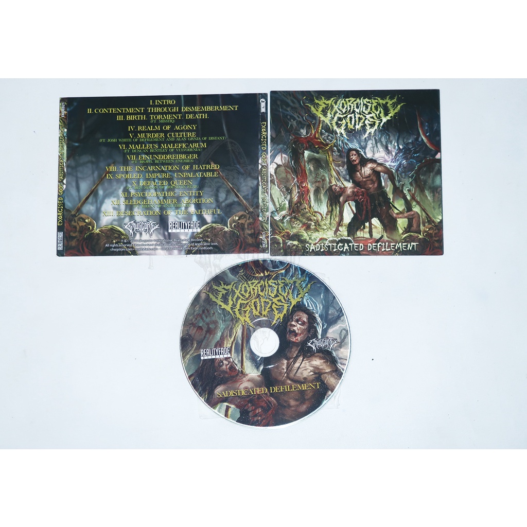 Cd - EXORCISED GODS - Defileated | Shopee Thailand
