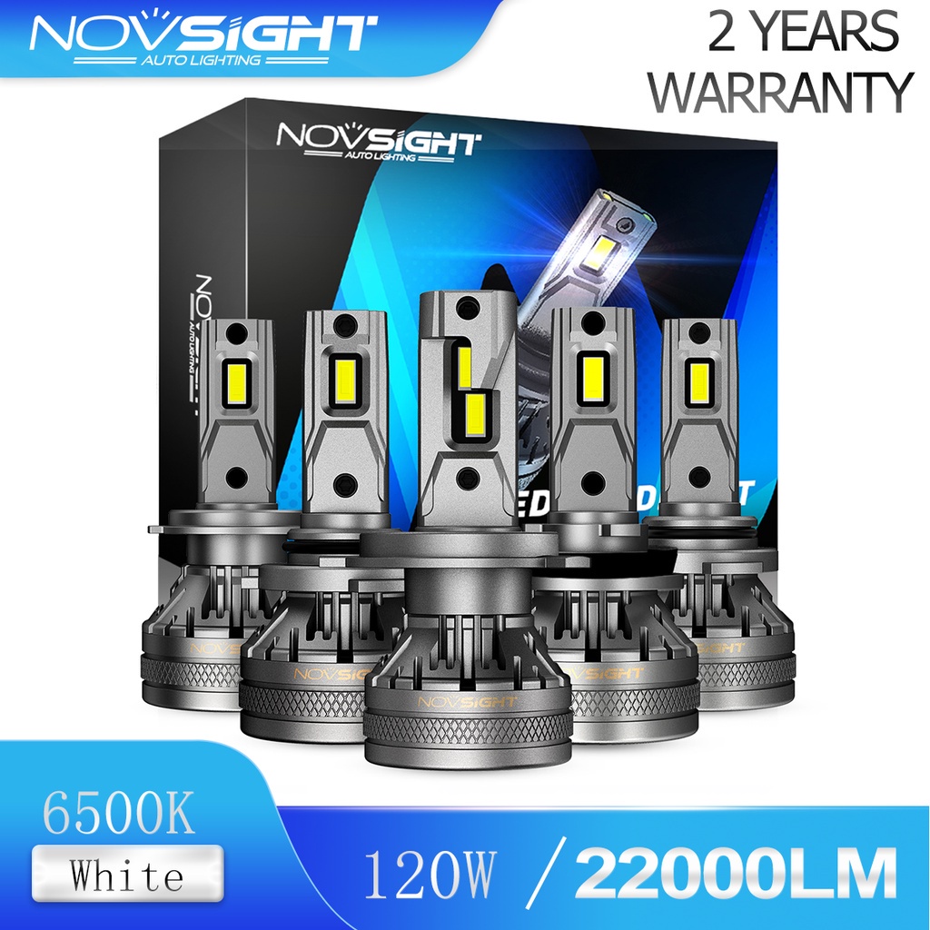 Novsight N37 H4 H7 H11 9005 9006 9012 H13 H1 H3 พร้อมส่ง หลอดไฟหน้า ...