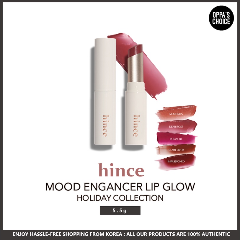 [HOLIDAY COLLECTION] HINCE MOOD ENHANCER LIP GLOW 5.5g | Shopee Thailand