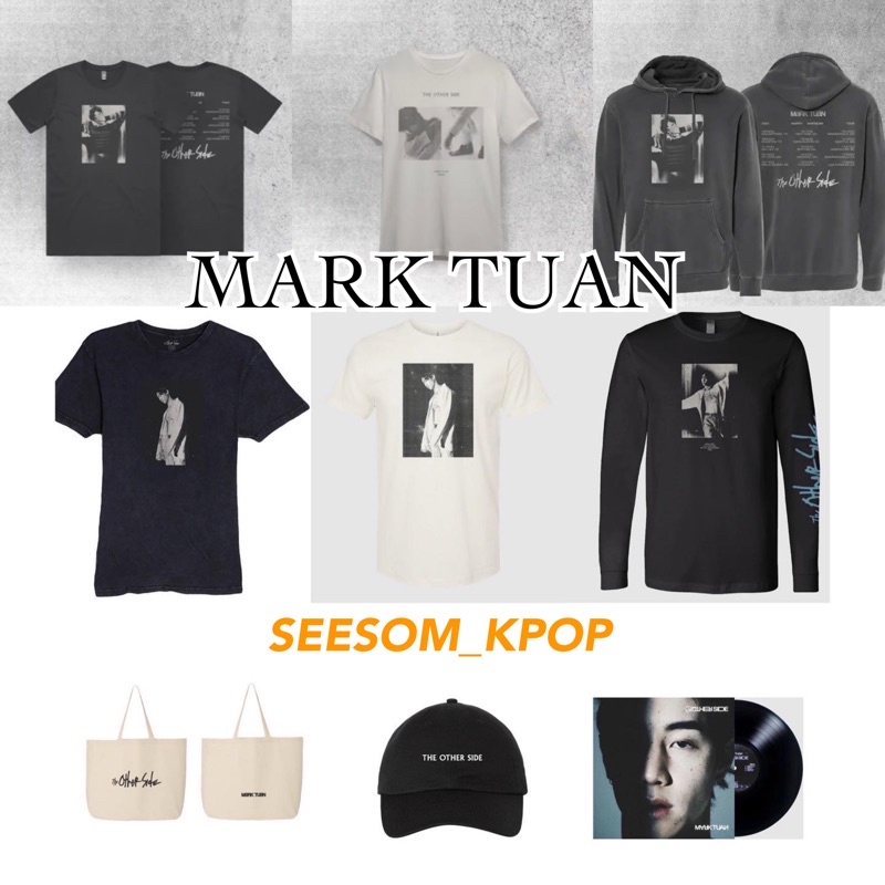 [พร้อมส่ง] เสื้อ หมวก กระเป๋า แผ่นเสียง MarkTuan Official Tour Merch ...