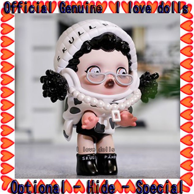 กล่องสุ่ม ตุ๊กตาฟิกเกอร์ Skullpanda Hype Panda Series Popmart ...