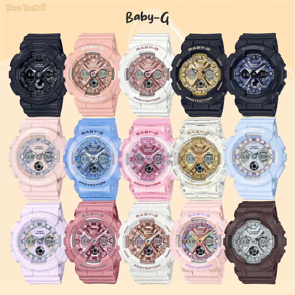 BABY-G รุ่น BA-130 ทุกรุ่น!! ของแท้ประกัน CMG 1ปี | Shopee Thailand