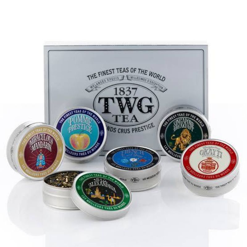 ชา TWG World Voyage New Year's Tea Set กระปุก Box Set 6 กระปุก ของแท้ ...