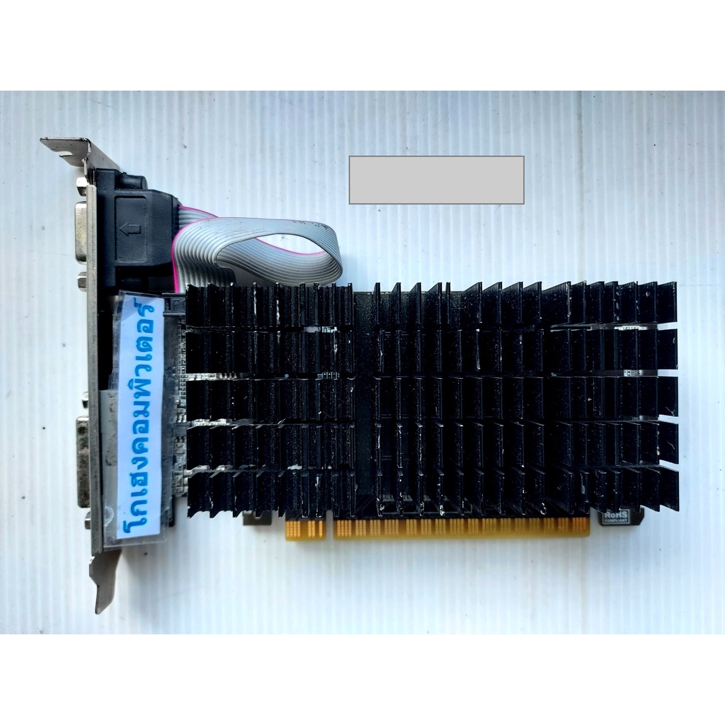 การ์ดจอ GT210 1Gb DDR2-3 + GF210 1Gb (DDR2-3) (64-128ฺBit) สภาพสวย ใช้ ...