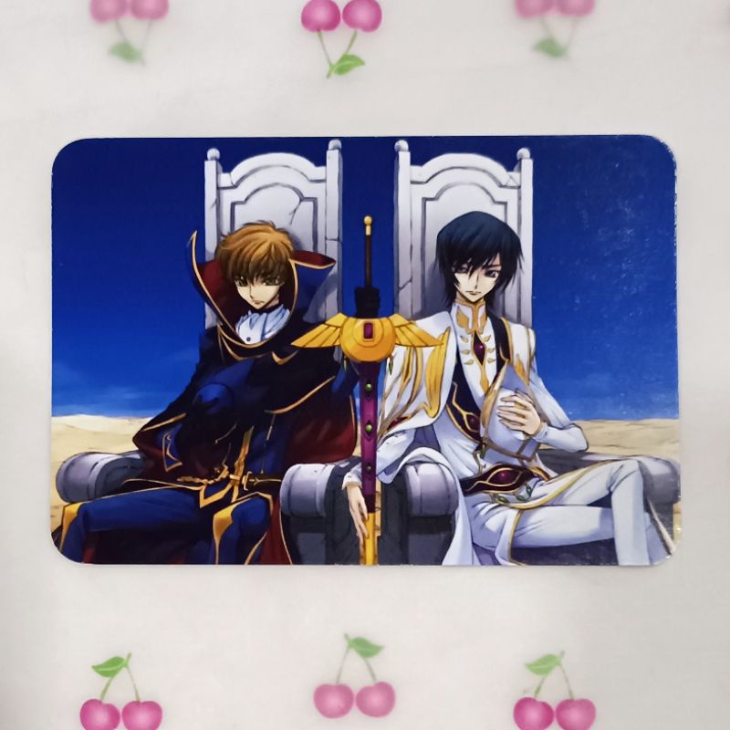โฟโต้การ์ด Code Geass โค้ด กีอัส ขนาด 2x3 | Shopee Thailand