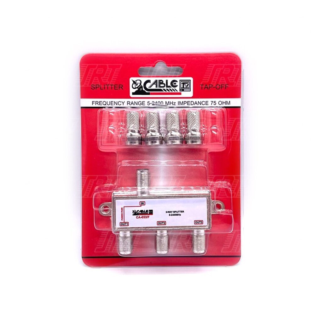 ระบบเครือข่าย ระบบเคเบิลทีวี | CABLE SPLITTER 2WAY | 3 WAY | 4 WAY | CA053/F CA032/F CA074/F ...