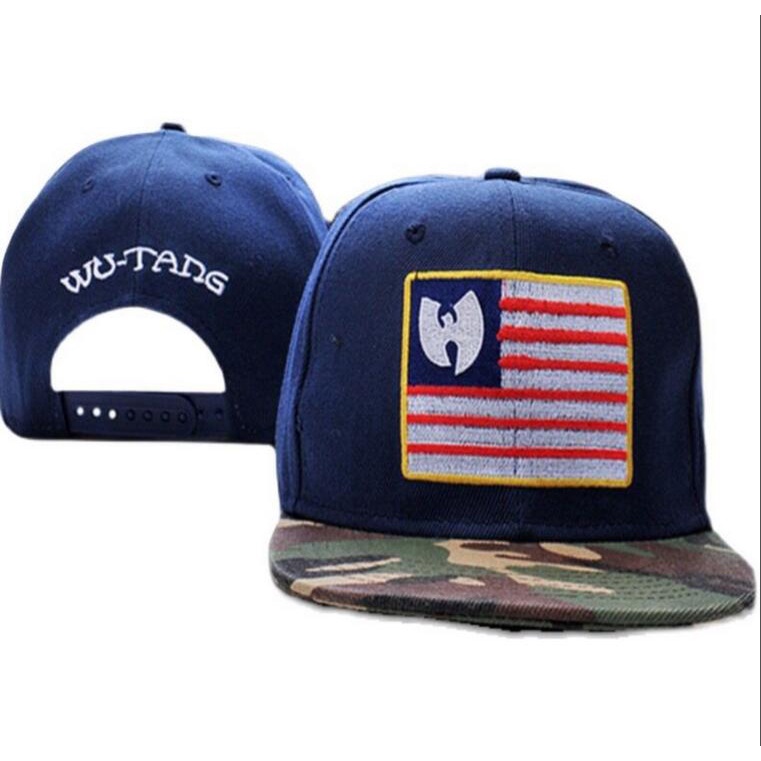หมวก Snapback WU TANG Wild Ones Casual Unisex เย็บปักถักร้อยผ้าฝ้ายหมวก ...