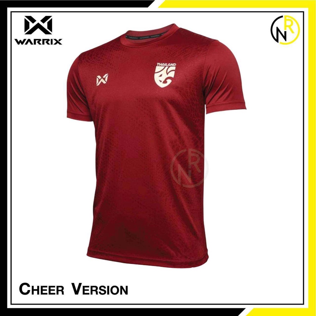 ส่งฟรีกดคูปองข้างล่างWARRIX เสื้อเชียร์ทีมชาติไทย 2022 Thailand National Team Kit ( Cheer ...