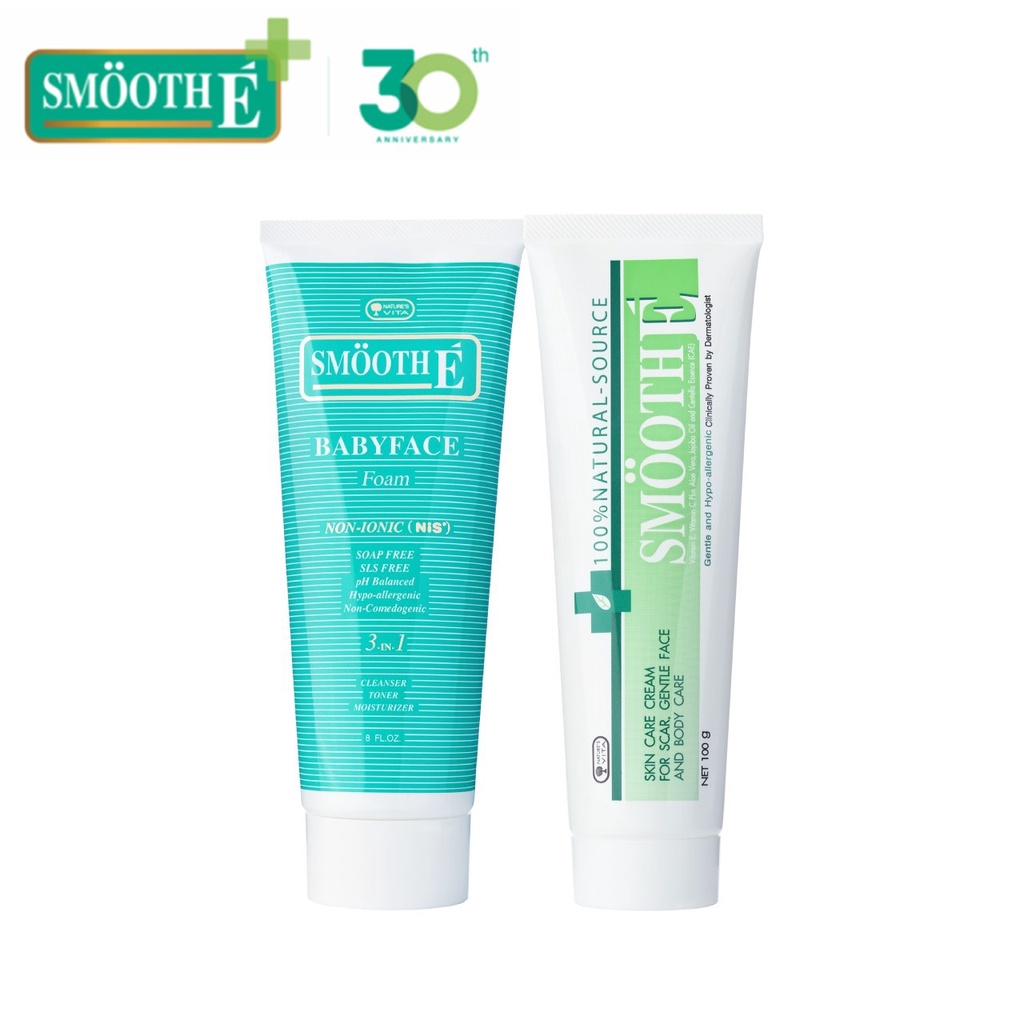 Smooth E 30th Anniversary Set เซ็ตสกินแคร์ในตำนาน ที่ครองใจคนทุก Gen สม ...