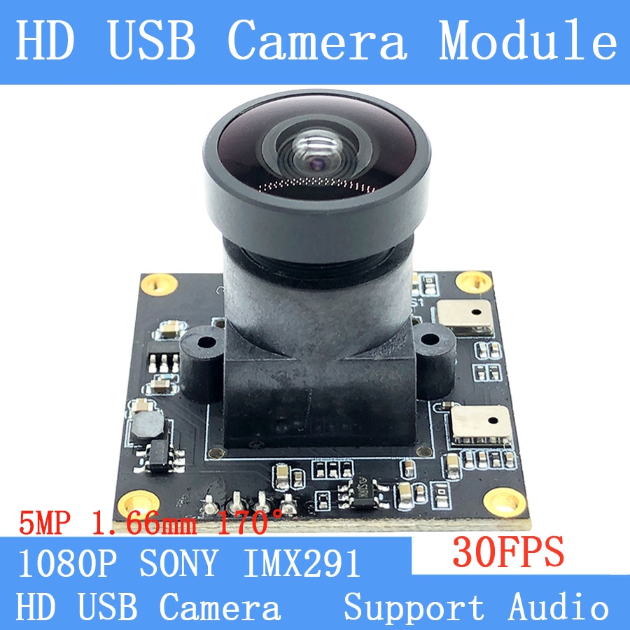 BUSB Camera Module 30FPS Star Light Low illumination Wide View Angle ...