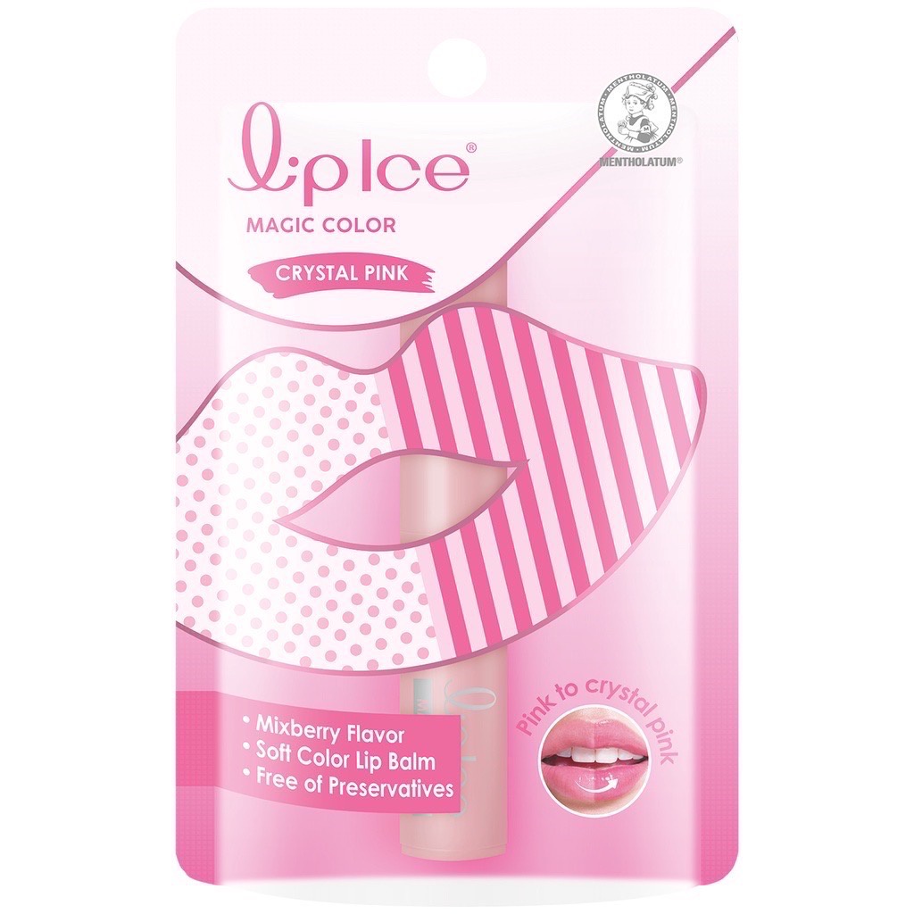 @ลิปไอซ์ เมจิค คัลเลอร์ สีมิกซ์เบอร์รี่ ลิปบาล์มสีซอฟ 2กรัม (LipIce ...