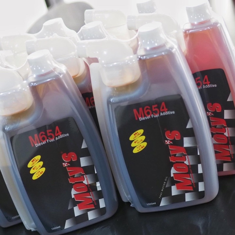 *สุดยอดของหัวเชื้อน้ำมันดีเซล นำเข้าจากญี่ปุ่น Moty's M654 Diesel Fuel Additive | Shopee Thailand