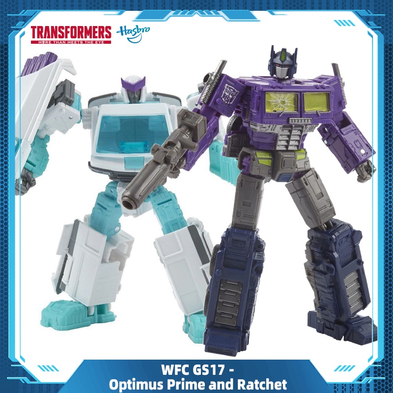 Hasbro Transformers Generations Selects WFC-GS17 Shattered Glass Ratchet Optimus Prime War for ...