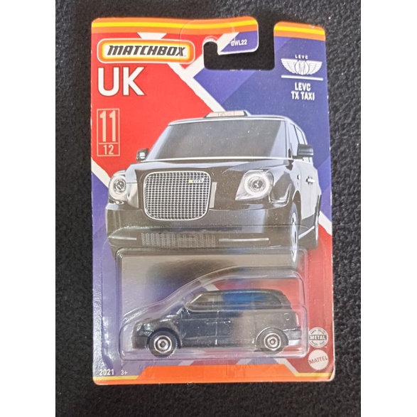 Matchbox LEVC TX Taxi สินค้าเป็นของใหม่ แพ็คยับขอบมุมครับ | Shopee Thailand