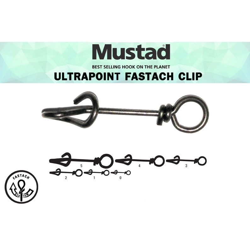 กิ๊บ MUSTAD FASTACH CLIP | Shopee Thailand