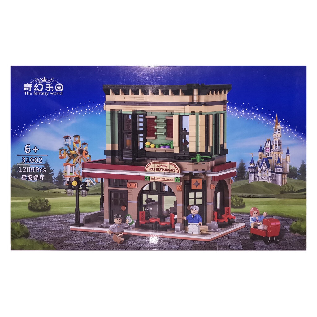 Block Hsanhe Building The Fantasy World Creative Mega Size Brick ...