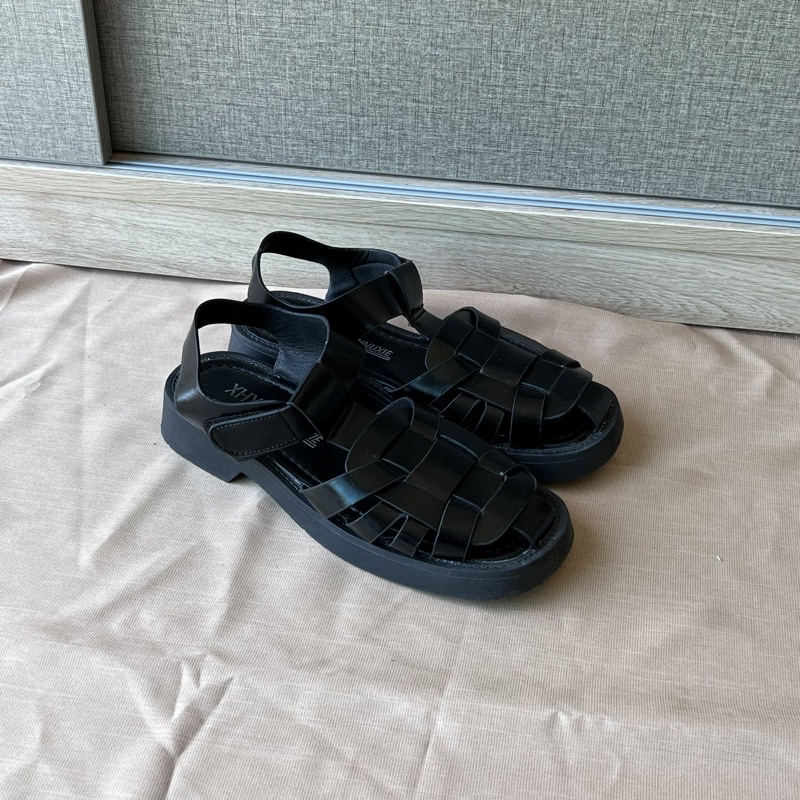 ︎ Charlie Shoes รองเท้าหนังสานรัดส้น | Shopee Thailand