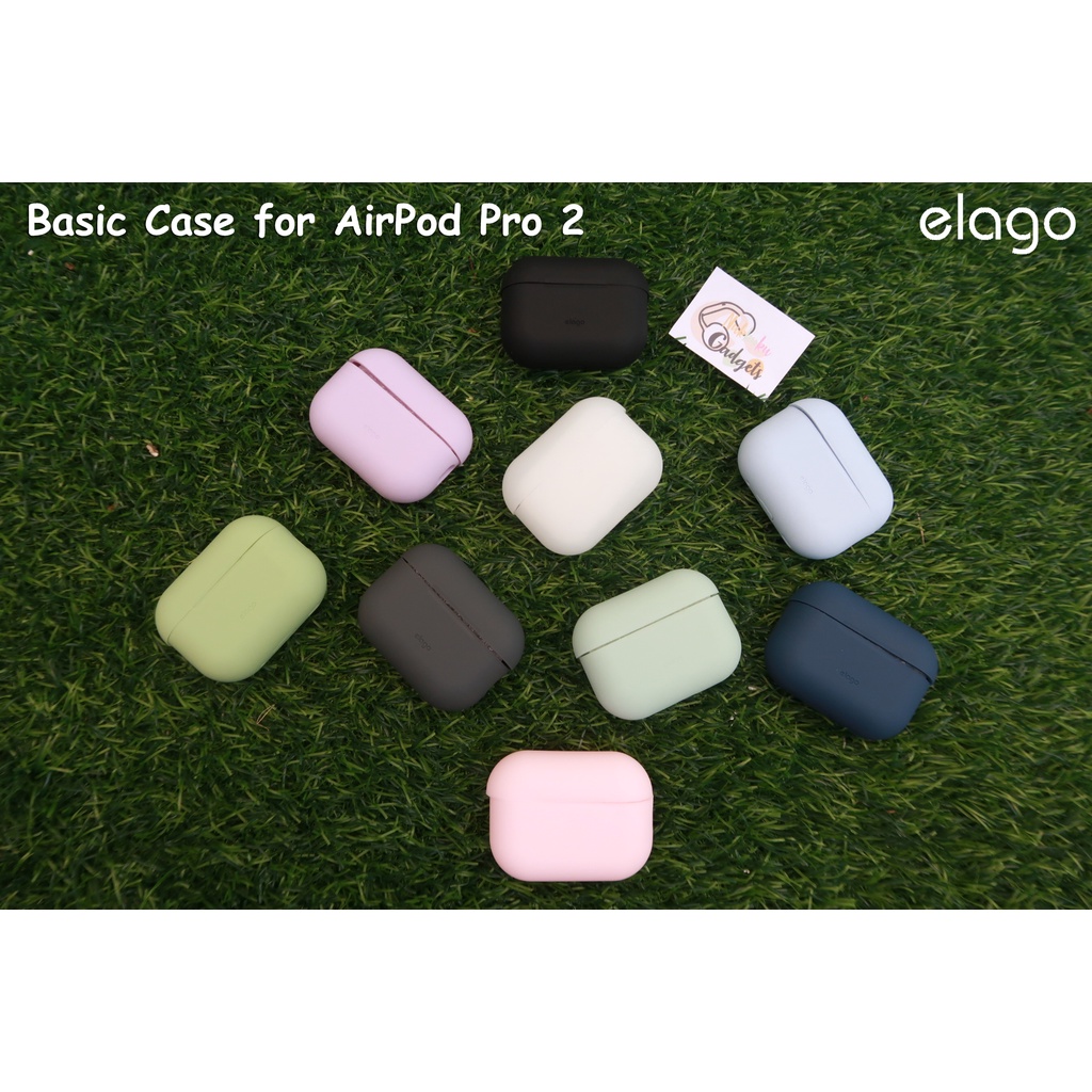 Elago Basic Case for AirPod Pro 2 เคสสำหรับใส่ แอร์พอร์ท Pro 2 | Shopee ...