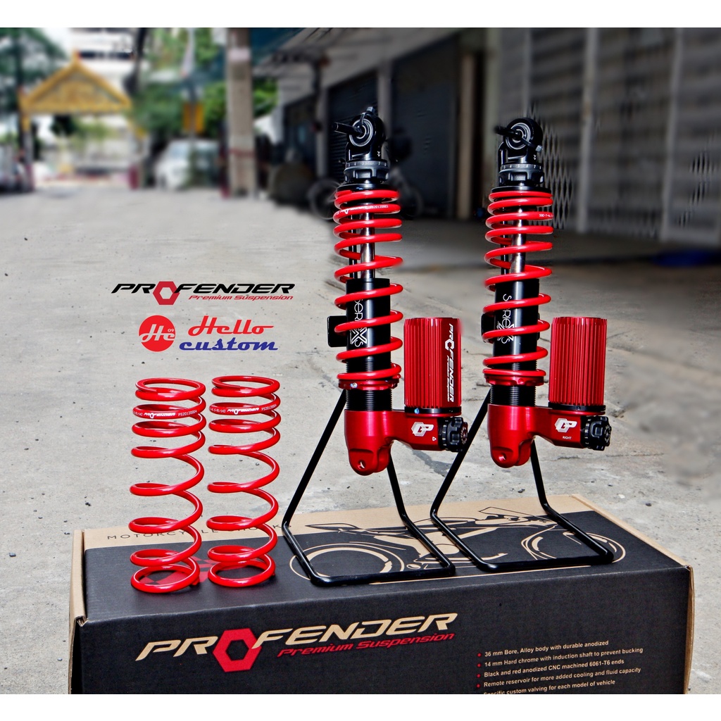 ฟรีค่าส่ง !! โช้คหลัง Profender รุ่น X Series NEW NMAX 155 2020-2022 ขนาด 320 mm | Shopee Thailand