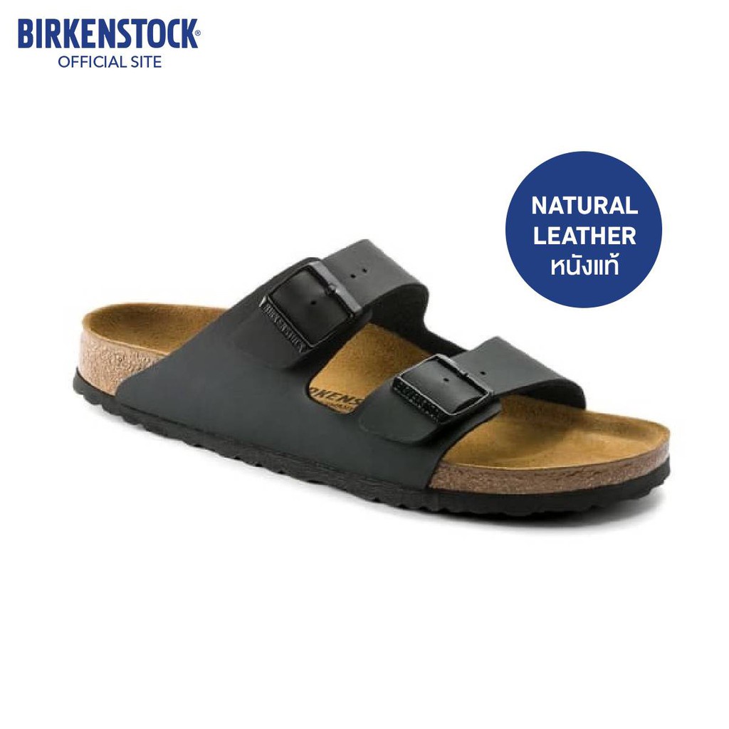 BIRKENSTOCK Arizona NL Black รองเท้าแตะ Unisex สีดำ รุ่น 51191 (regular ...