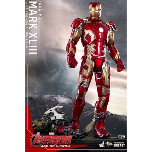 HOT TOYS MMS728 IRONMAN MARK43 (มือสอง) | Shopee Thailand