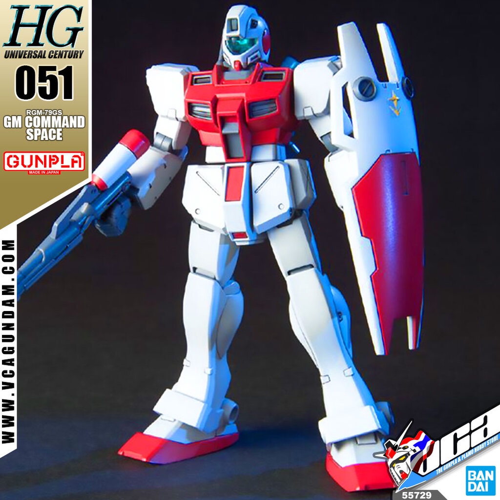 VCA 💥 BANDAI GUNPLA HIGH GRADE UNIVERSAL CENTURY HGUC HG 1/144 RGM-79GS ...