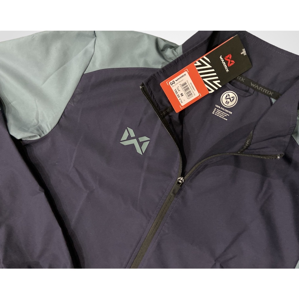 WARRIX เสื้อแจ็คเก็ตกันลม Herit Windbreaker Jacket (WA-223JKACL36 ...
