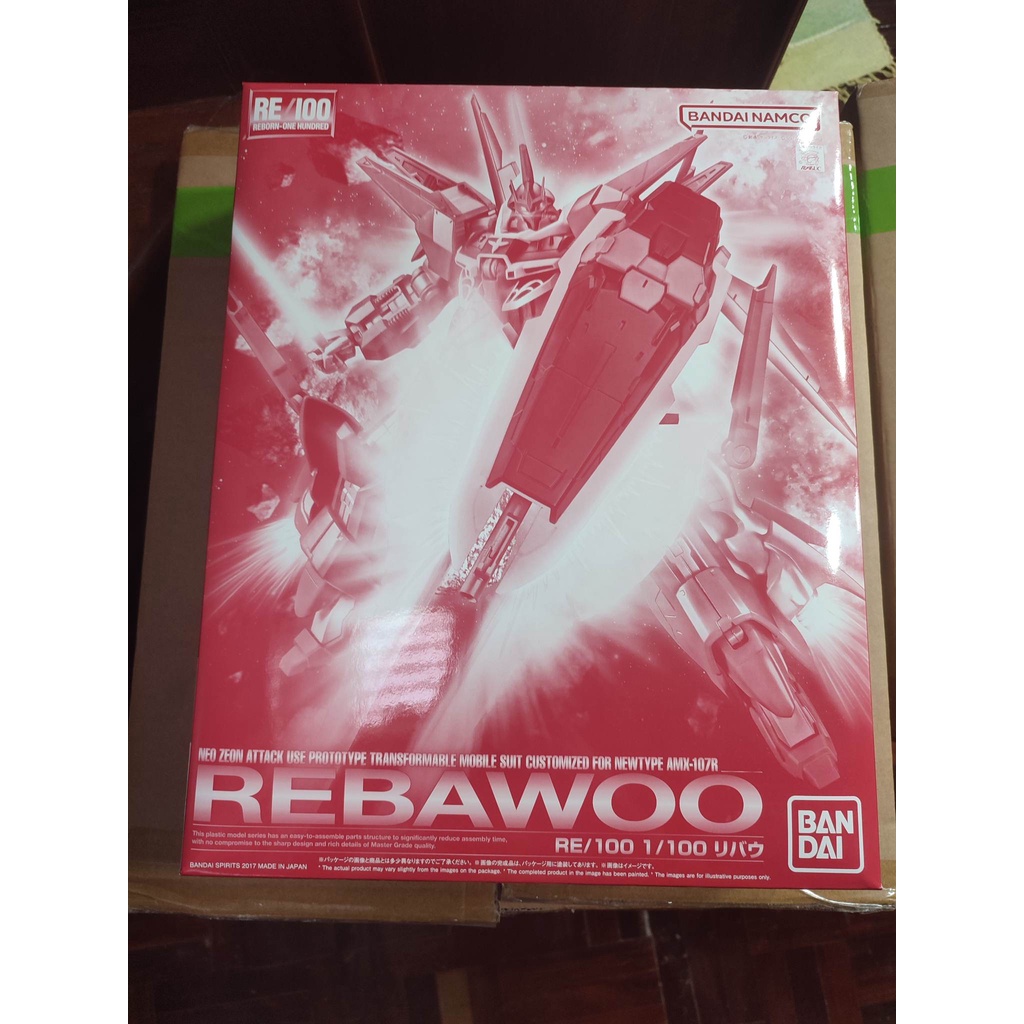 [P-Bandai] RE100 1/100 AMX-107R Rebawoo | Shopee Thailand