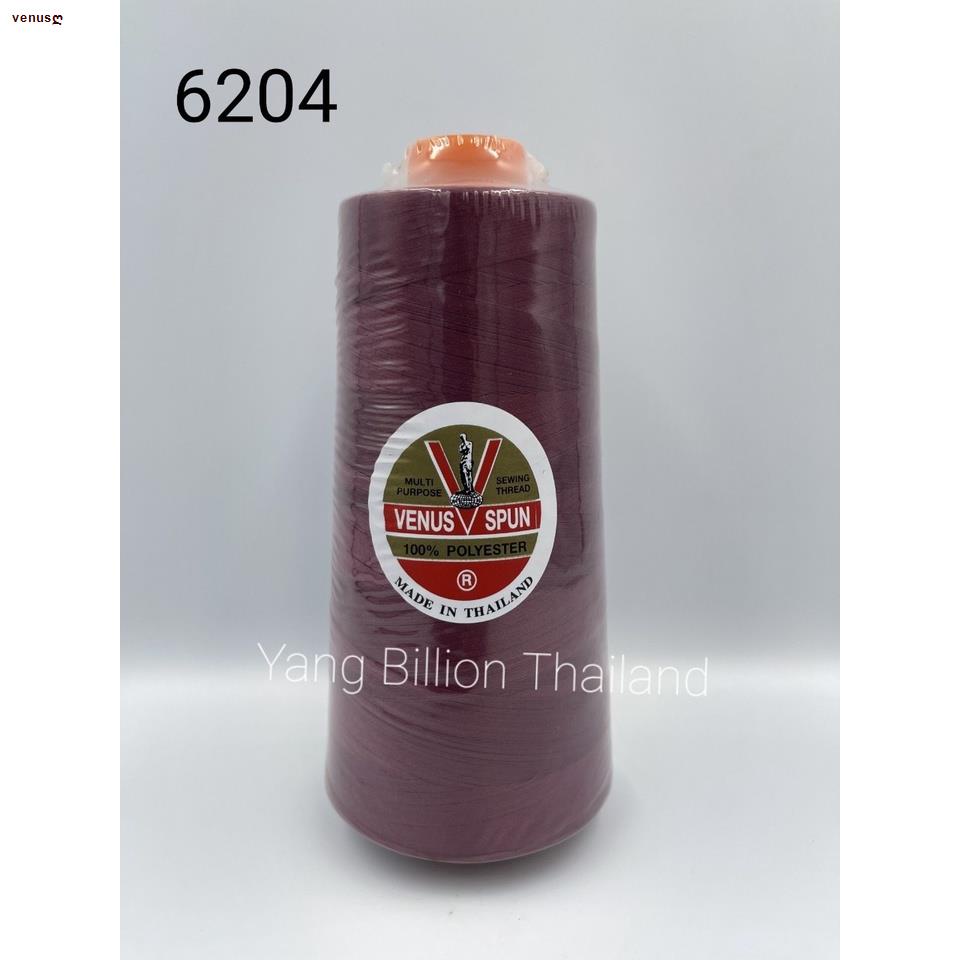 จัดส่งทันที℗ด้ายเย็บผ้าวีนัส ด้ายหลอดใหญ่ ด้ายCMPเบอร์ 60 30/2 แกนส้ม ...