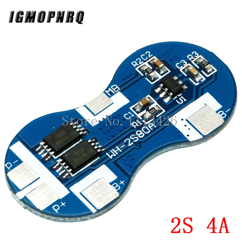 บอร์ดป้องกันแบตเตอรี่ลิเธียม 2S 3A 4A 5A 8A 10A 13A 20A 7.4V 8.4V Li-ion 18650 | Shopee Thailand