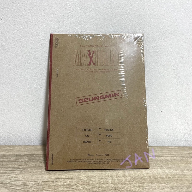 พร้อมส่ง Stray kids Maxident - Case version | Shopee Thailand