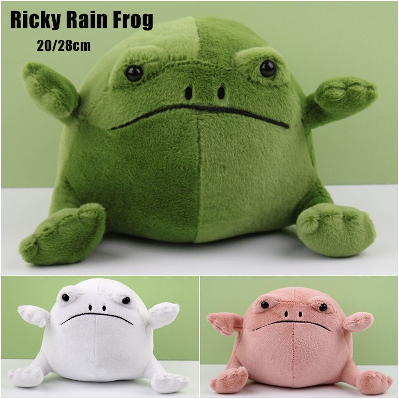 Ricky Cuddly Rain Frog Soft Hug ตุ๊กตาเด็กของเล่นตุ๊กตาสัตว์ของขวัญวัน ...