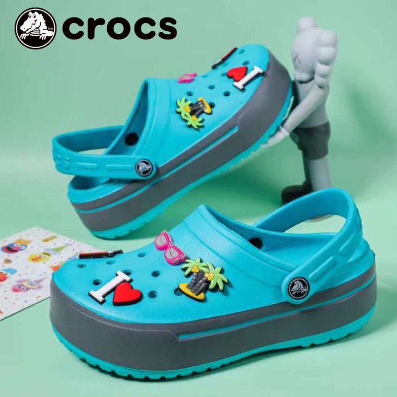 รองเท้าแตะ Crocs Kasut Crocs Perempuan Terhangat Pasaran น้ําหนักเบา ...