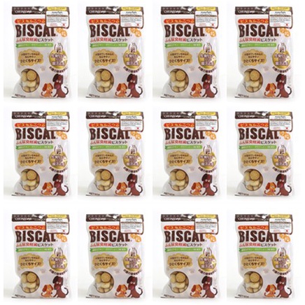 BISCAL (สูตร Original) Set: 12 Bag อาหารเสริมคุกกี้สุนัข ลดกลิ่นอึ ...