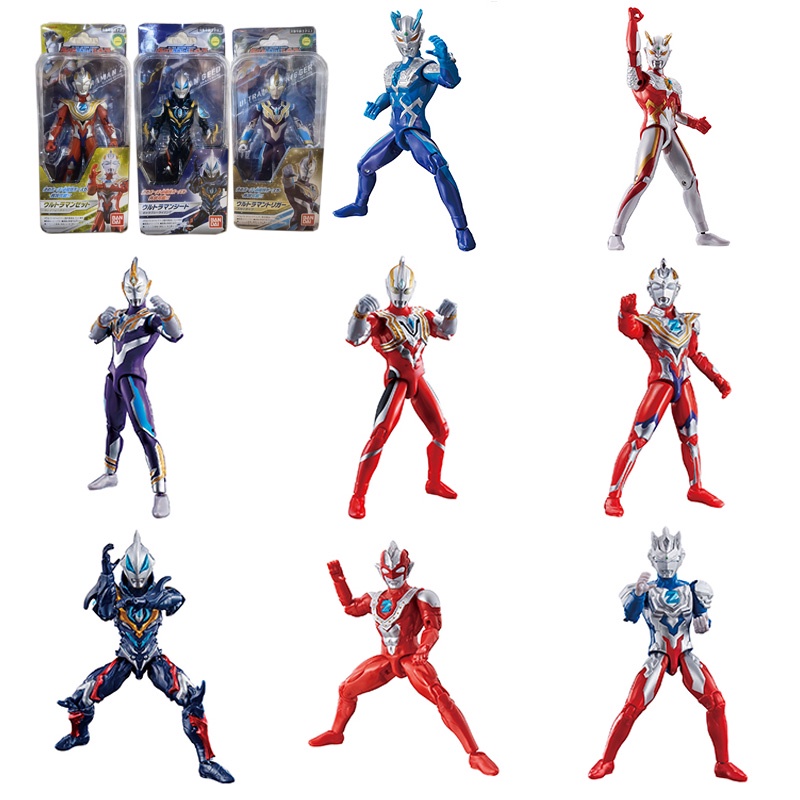 Bandai Ultraman Battle Monster Japanese Anime Action Figures Ultraman Z ...