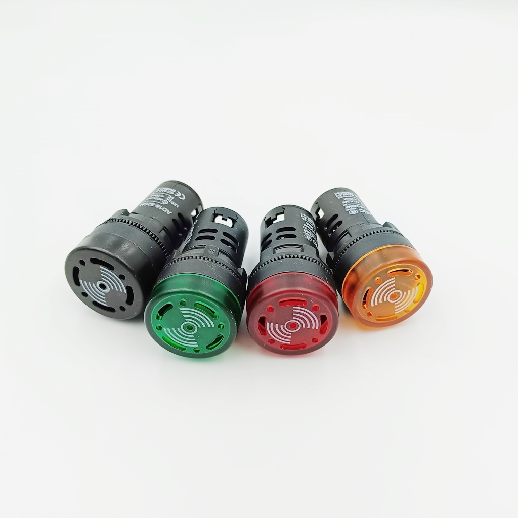 MODEL:AD16-22SM BUZZER LAMP 22MM. LED ฺออดติดหน้าตู้แบบกระพริบแอลอีดี ...