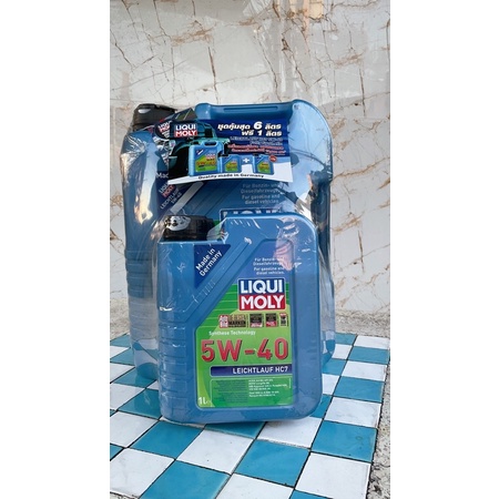 น้ำมันเครื่อง LIQUI MOLY 5W-30 / 5W40 LongTime High Tech สังเคราะห์แท้ ขนาด 5,6,7,8 ลิตร ...