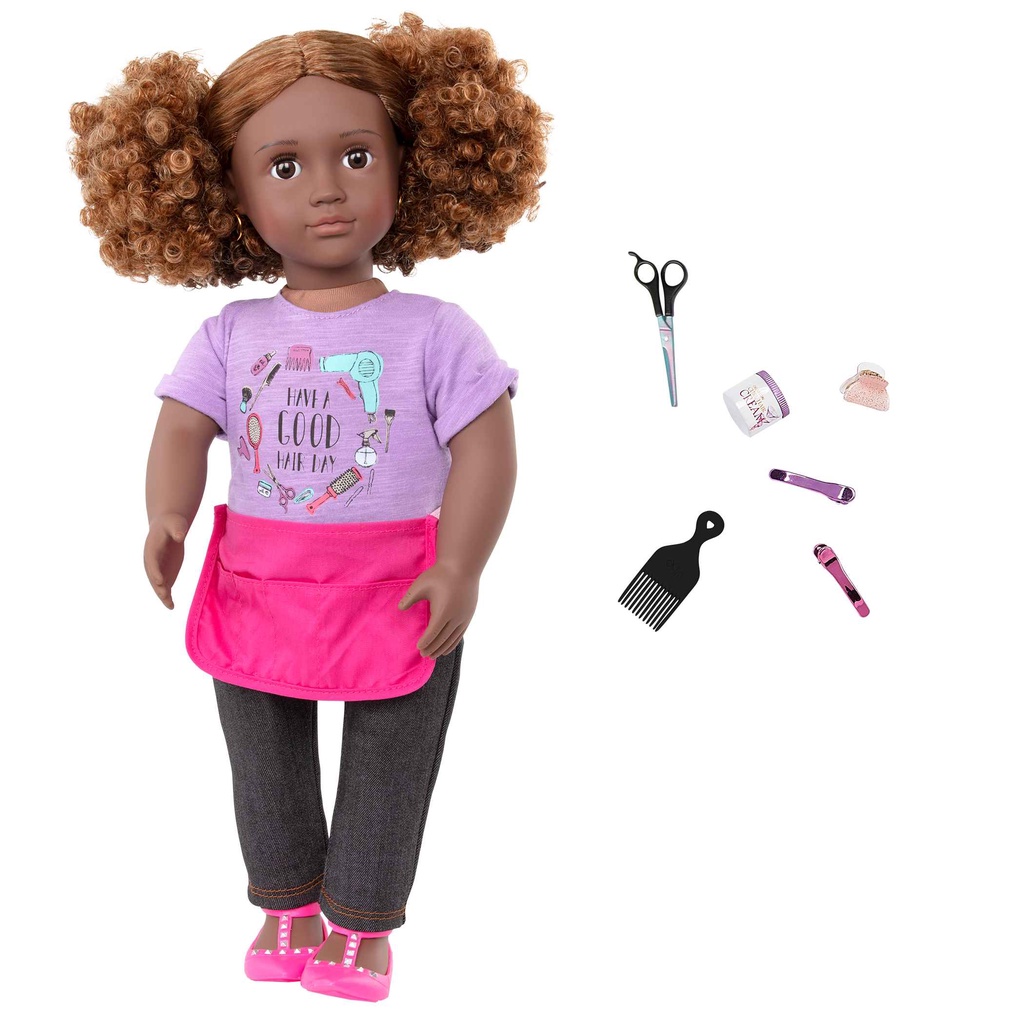 Our Generation HAIR STYLIST ACTIVITY DOLL, ASHANTI AA BD31336 | Shopee ...