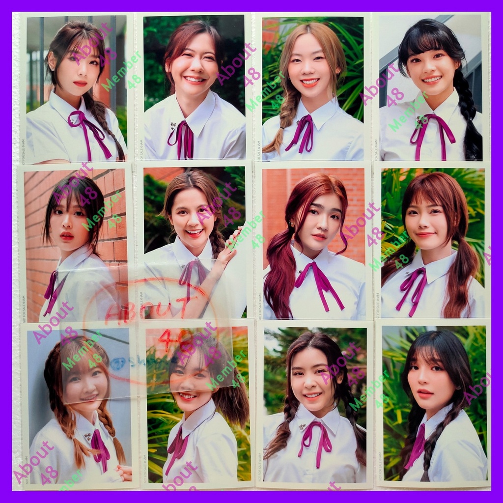 รูปพิเศษ สมุดโน้ต (1/2) Jiwaru Days BNK48 เฌอปราง มิวสิค ปัญ เนย น้ำ ...