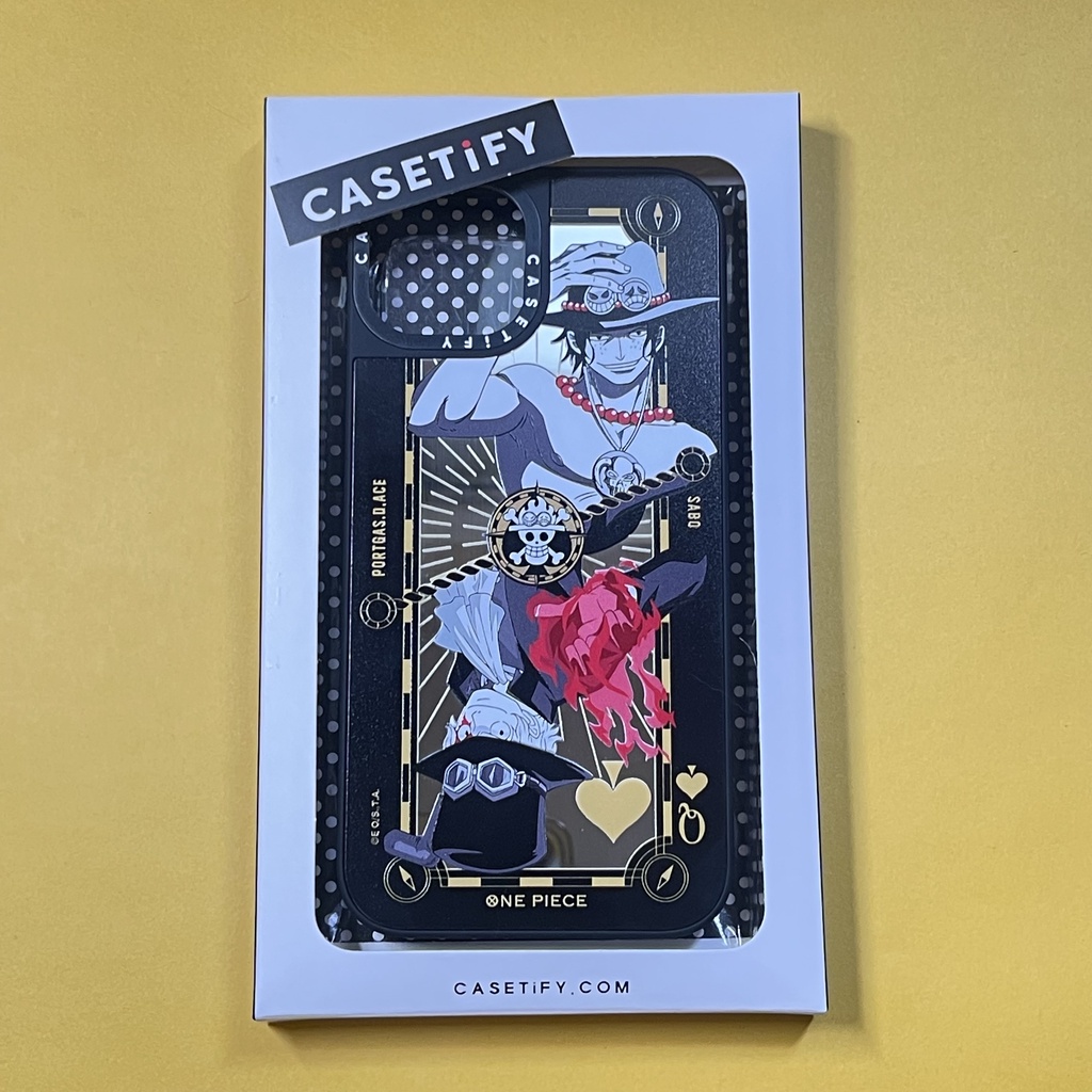 Casetify X ONE PIECE ACE&SABO เคสโทรศัพท์มือถือ PC แบบแข็ง กระจกสีเงิน สําหรับ IPhone 14 Pro Max ...