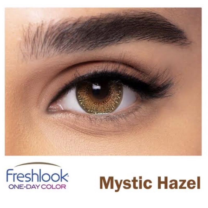 Freshlook Contact Lens รายวัน Mystic Hazel -3.75 (4 คู่) | Shopee Thailand